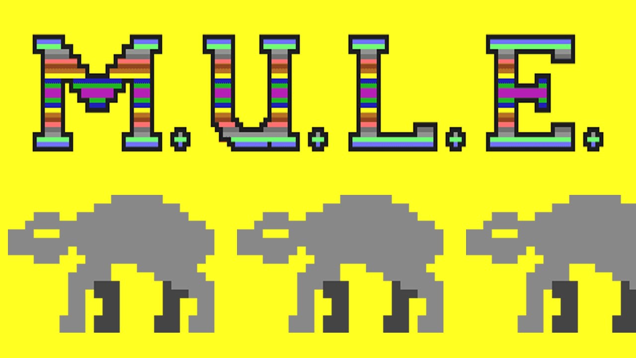 C64 Classic M.U.L.E. | The Oasis BBS - YouTube