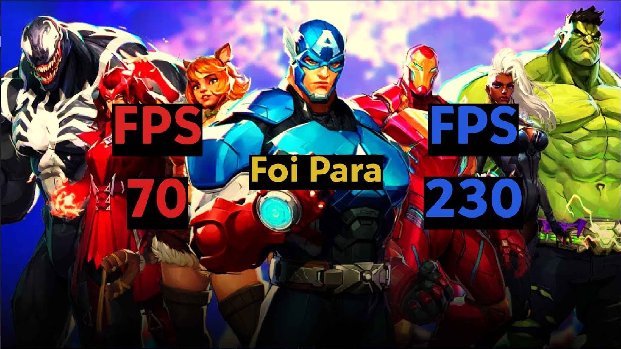 Marvel Rivals como aumentar muito o FPS - Melhores configurações Para ...