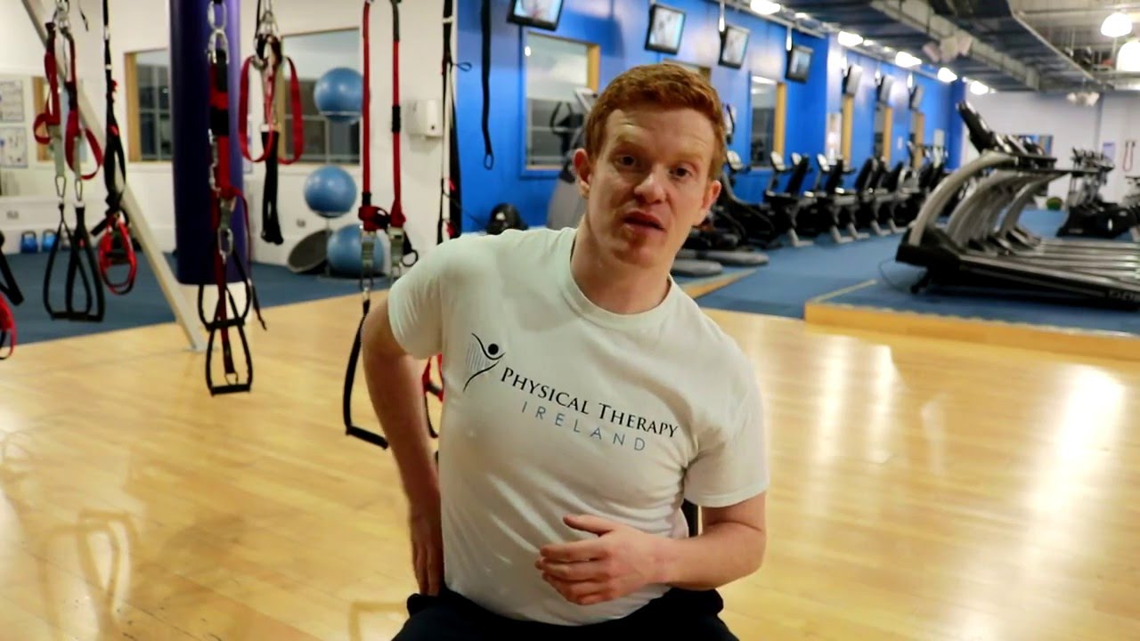 QL Stretch (seated) - YouTube