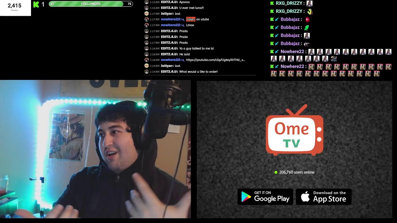 LATE WEDNESDAY NIGHT OME STREAM | #OMEGLEDEAD #OMETV | GAMES, REACTIONS ...