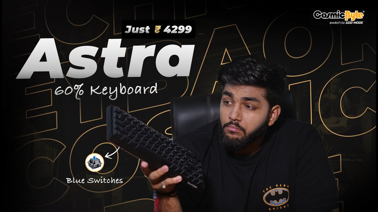 Better then logitech ? | Cosmic byte Astra | tenkeyless keyboard in ...