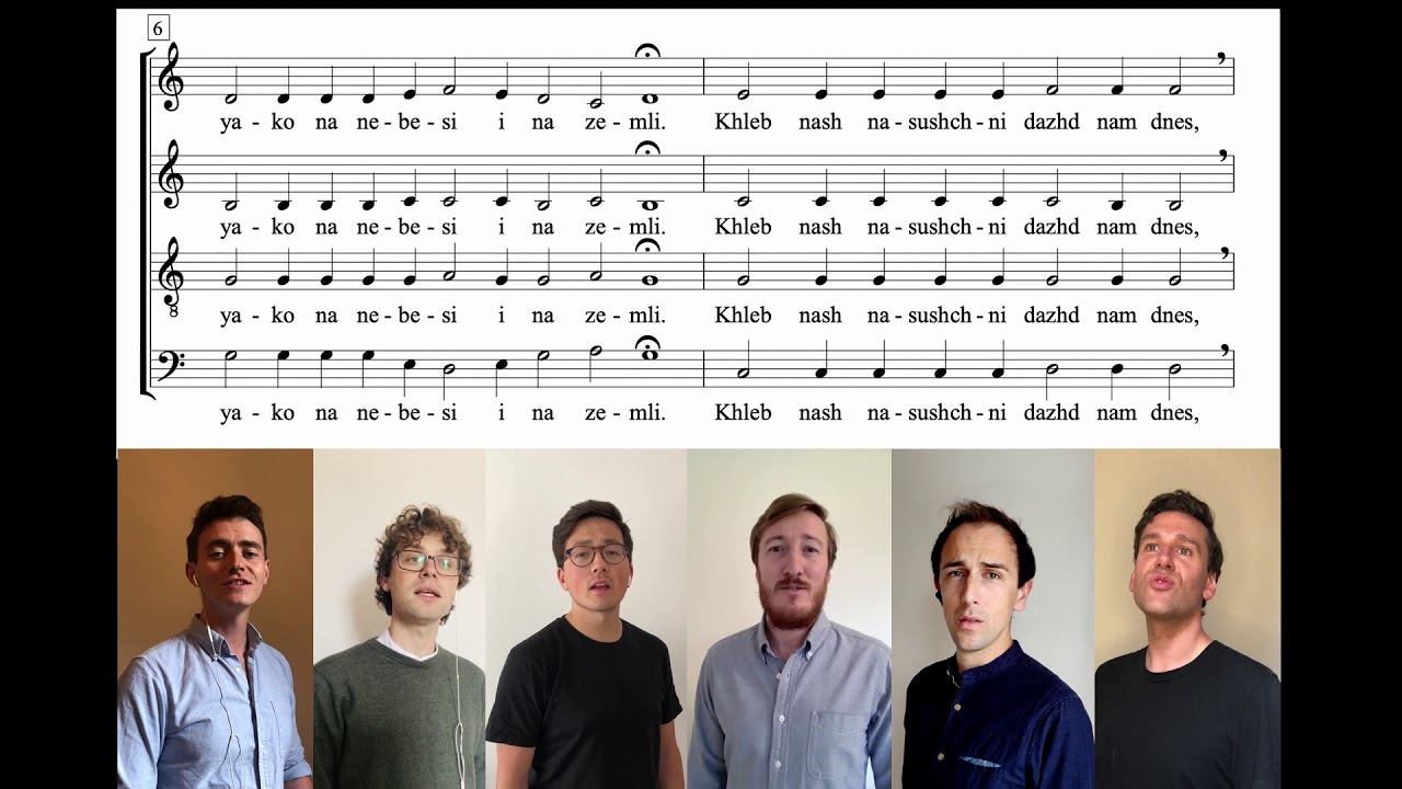 The King's Singers - Otche Nash (Nikolay Kedrov) - YouTube