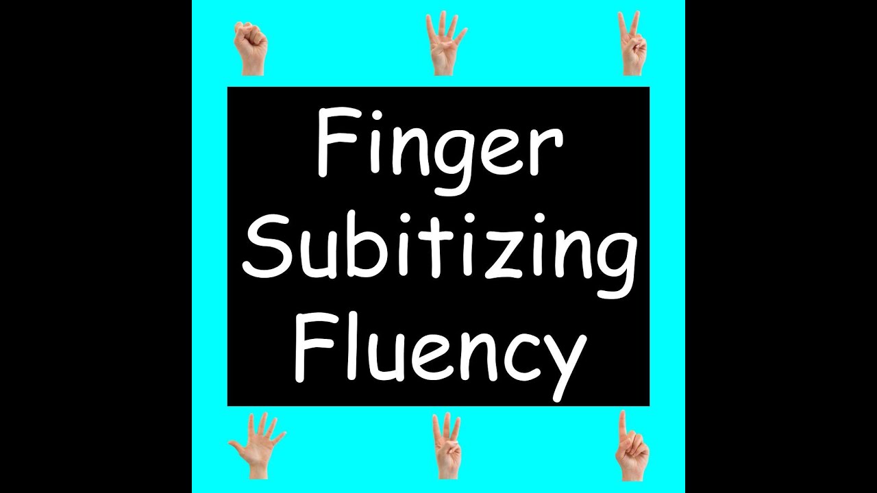 Finger Counting Subitize (Numbers 0-10) - Google Slides #3 - YouTube