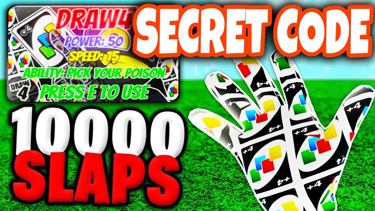 SLAP BATTLES NEW UPDATE CODES (HOW TO GET DRAW4 GLOVE SHOWCASE) Roblox ...