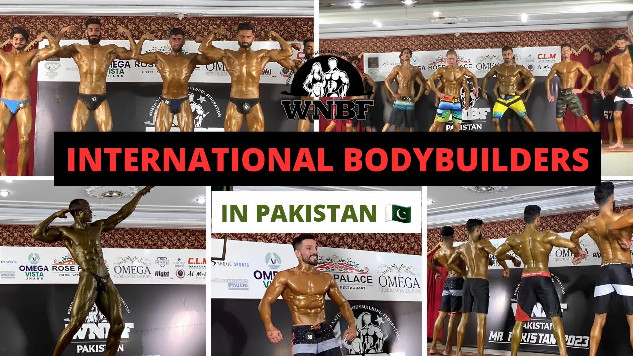 international bodybuilders in Pakistan | Mr. Pakistan 2023 | Pre ...
