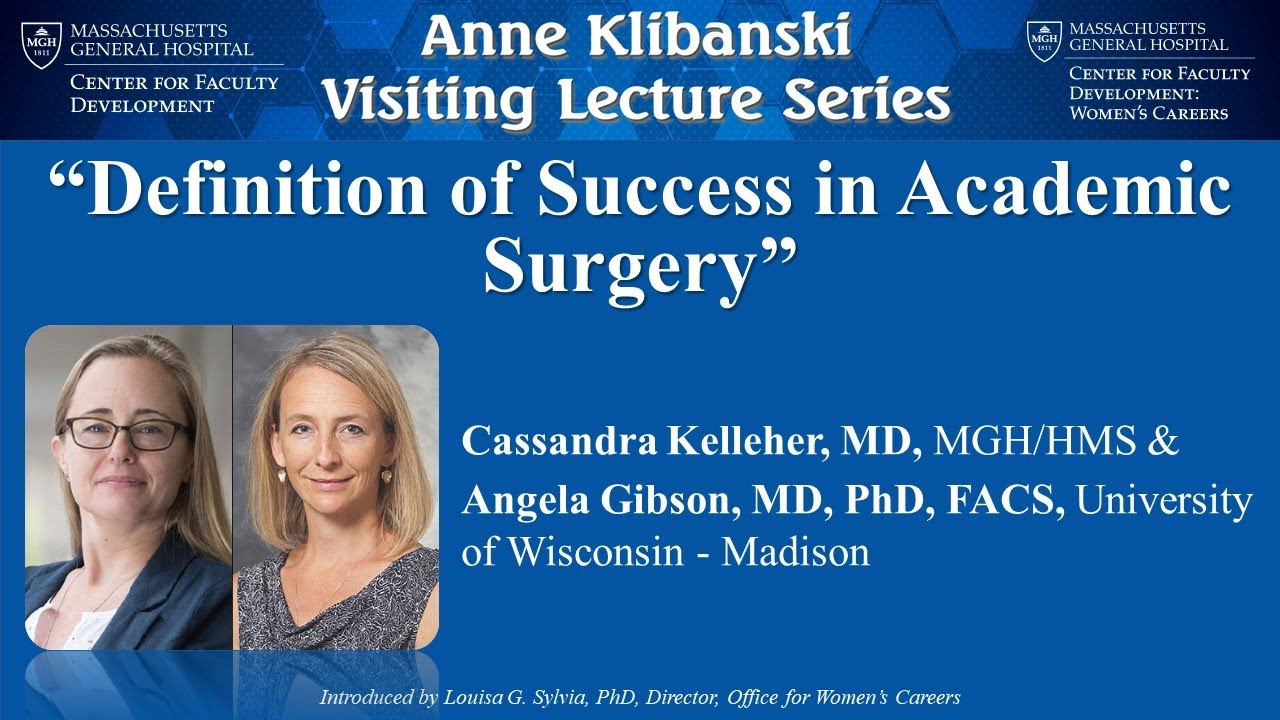 2021 Anne Klibanski Visiting Lecture Series 11 with Drs. Cassandra ...