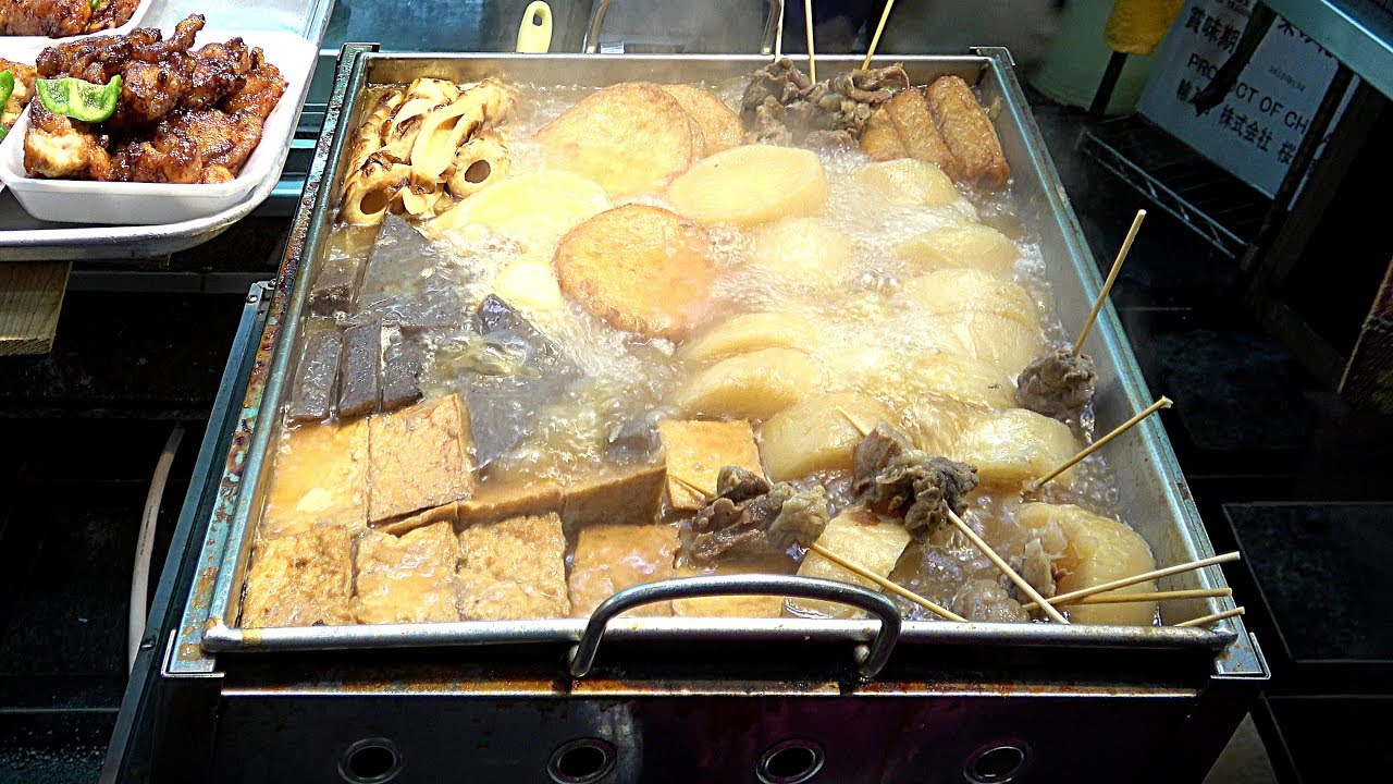 Japanese food - Oden and Sozai, which represent Japanese homemade ...