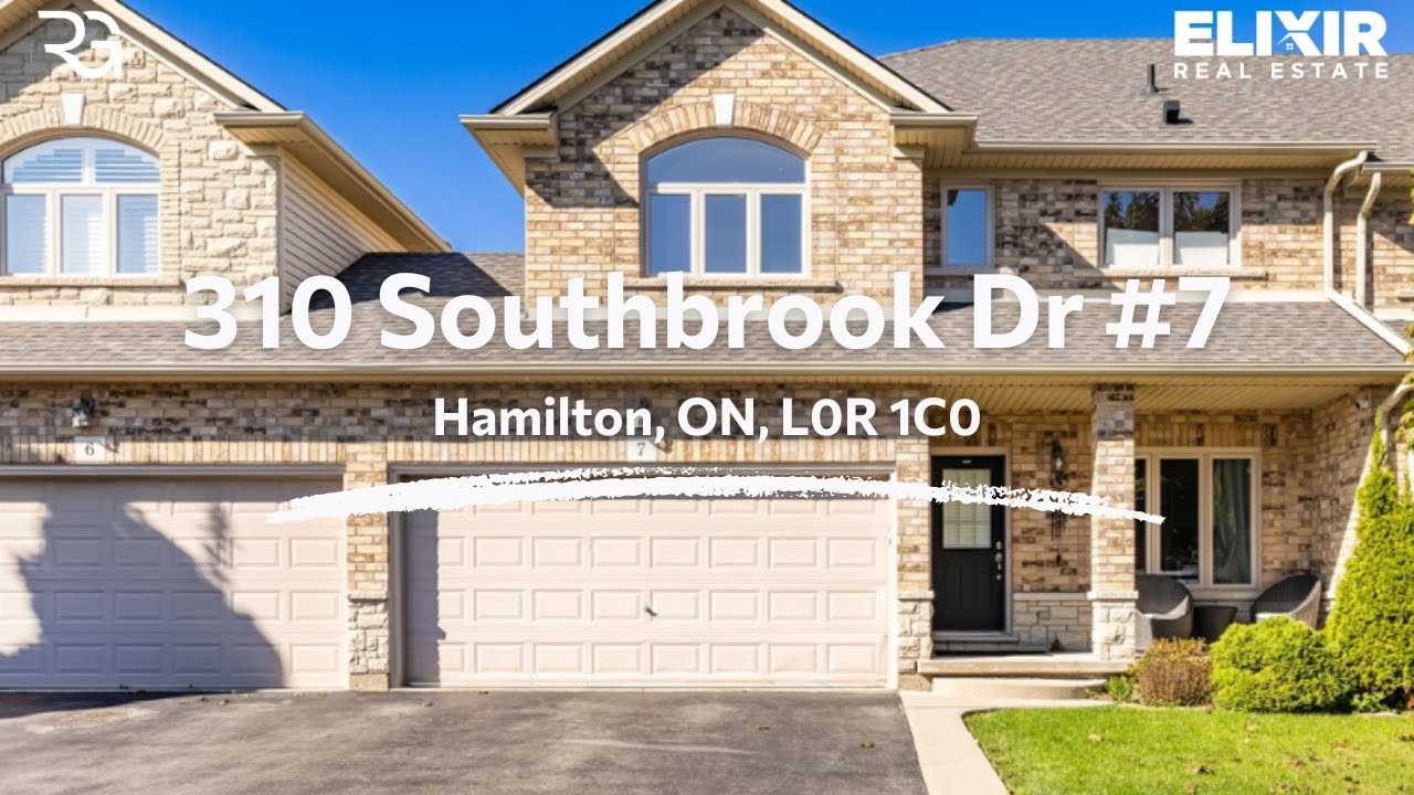 For Sale: 7-310 Southbrook Dr, Binbrook - YouTube
