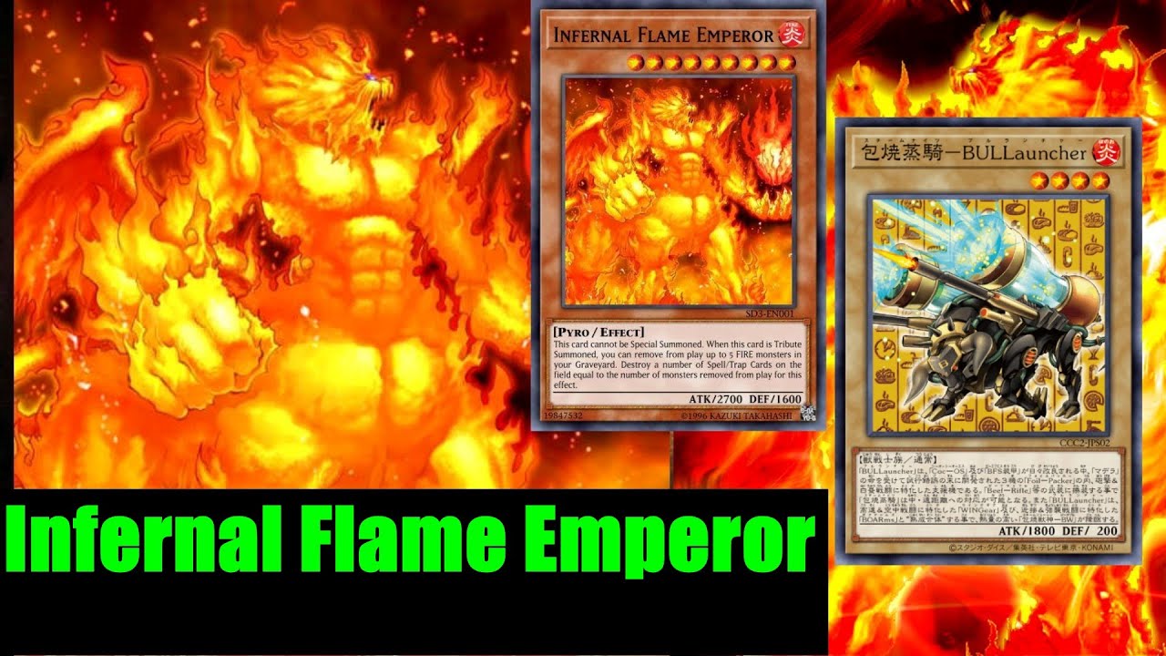 Yu-Gi-Oh! Master Duel PRO,Infernal Flame Emperor deck,Steam Knight ...