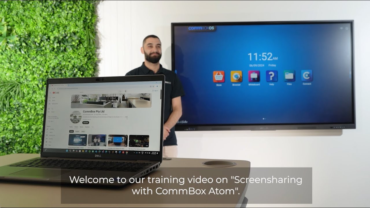 CommBox Atom - Training Video | Screen Sharing - YouTube