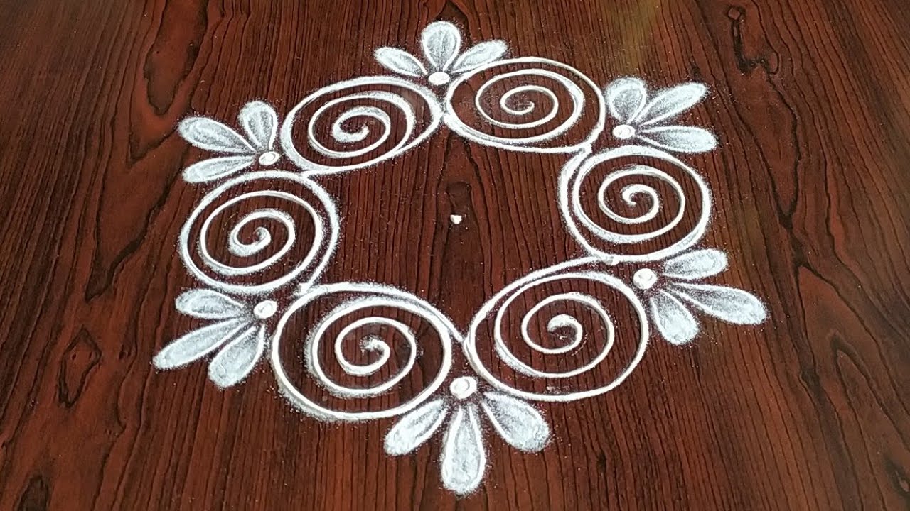 3 Easy 3 Dot's Muggulu For Daily use - YouTube