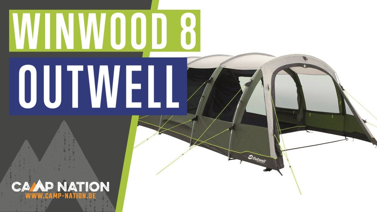 Outwell Winwood 8 - Modell 2023 Vorstellung - YouTube