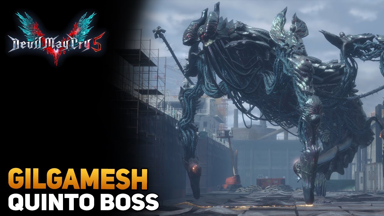 Devil May Cry 5 #Boss Gilgamesh - YouTube