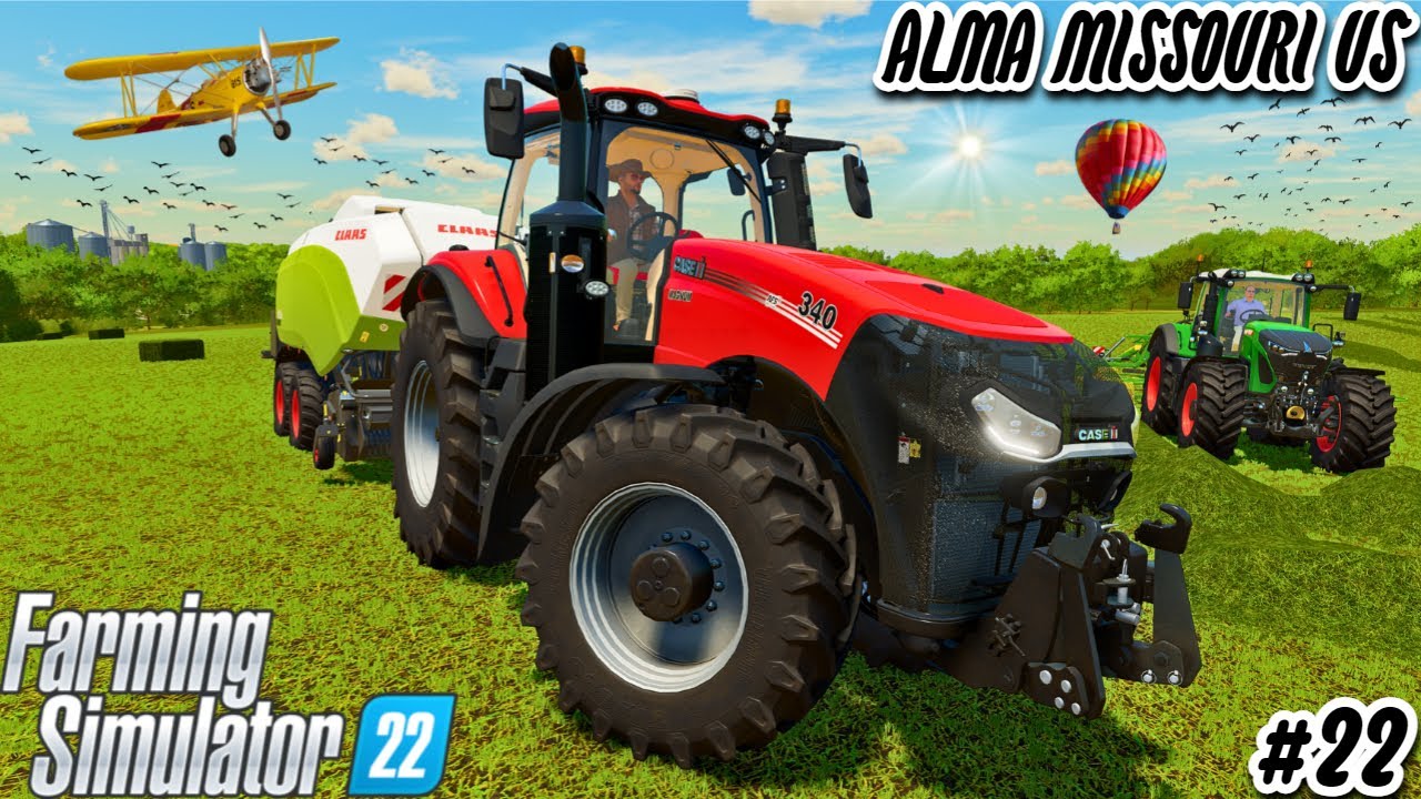 FS22 Timelapse Alma, Missouri US Map Ep 22 | Farming Simulator 22 - YouTube