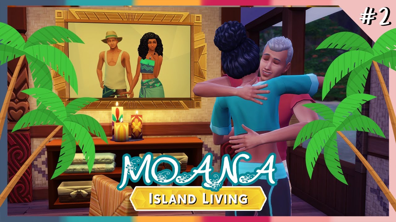 La storia di Moana - ISLAND LIVING / Ep.2 // Gameplay - The Sims 4 ...