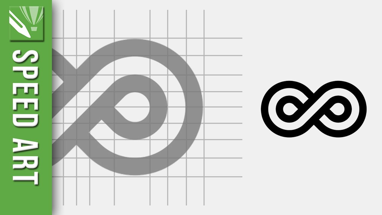 Membuat Desain Infinity dengan Corel Draw | Speed Art - YouTube