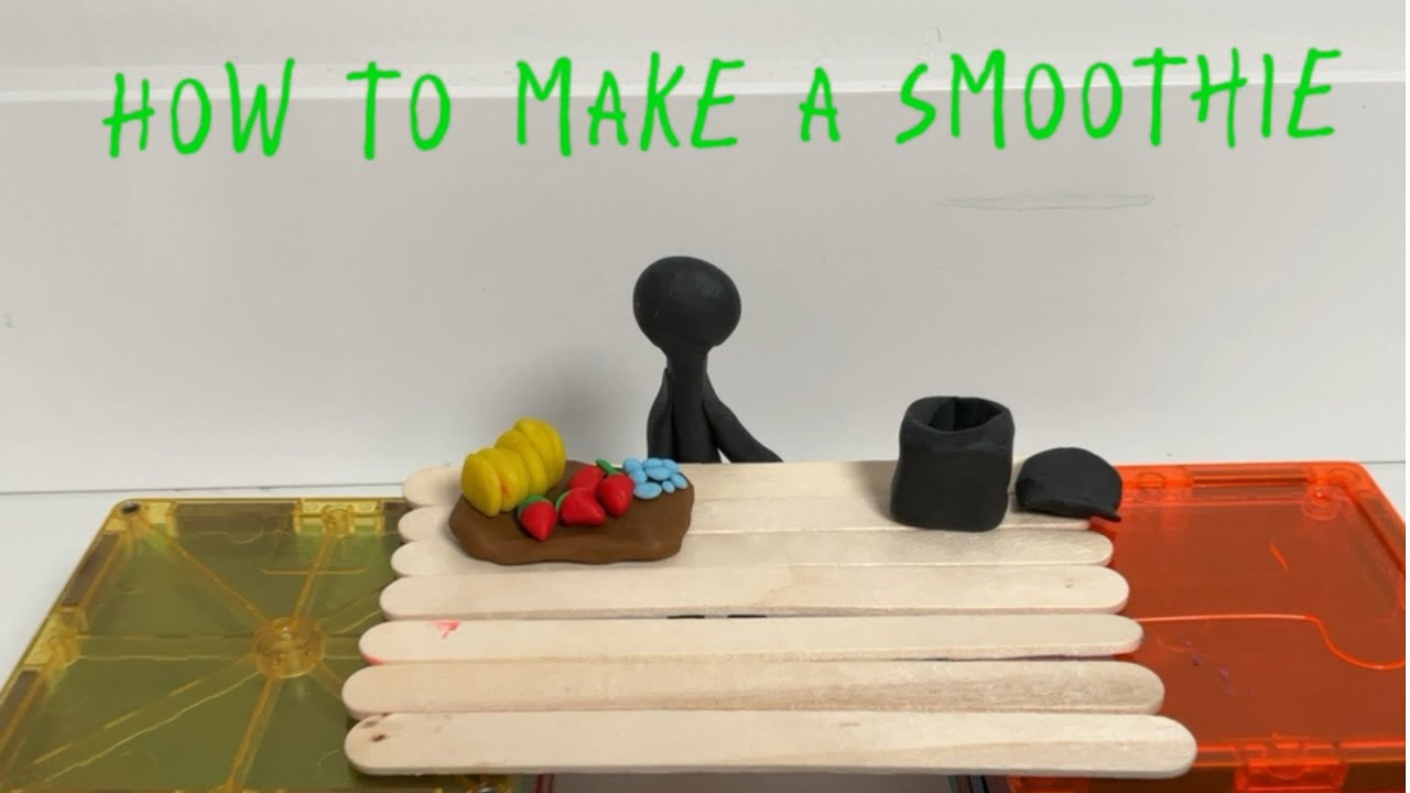 How to make a smoothie the stick man way - YouTube