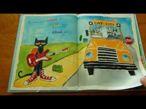Pete the Cat... Rocking in my school shoes - YouTube