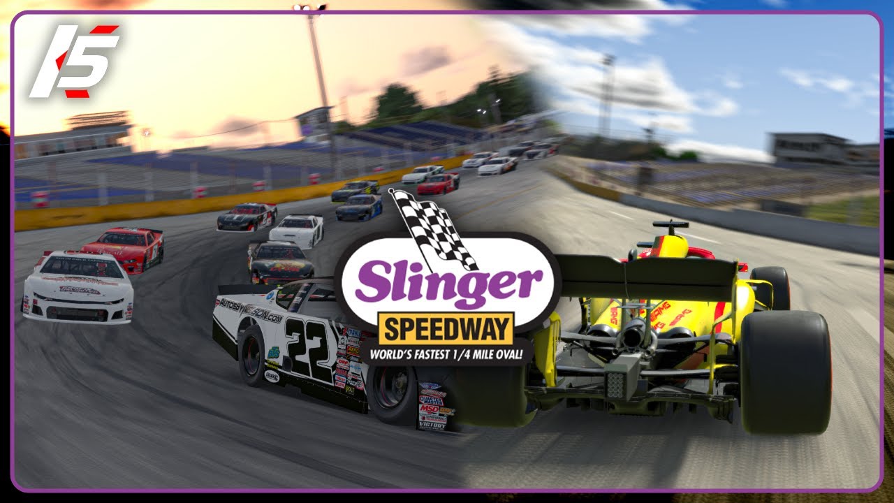 Slinger Speedway - World's Fastest 1/4 Mile Oval - iRacing New Content ...