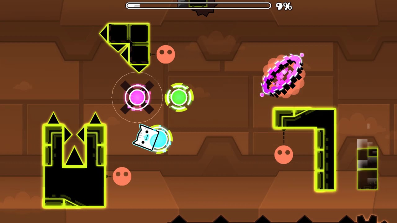 Badland 25 Geometry Dash Youtube