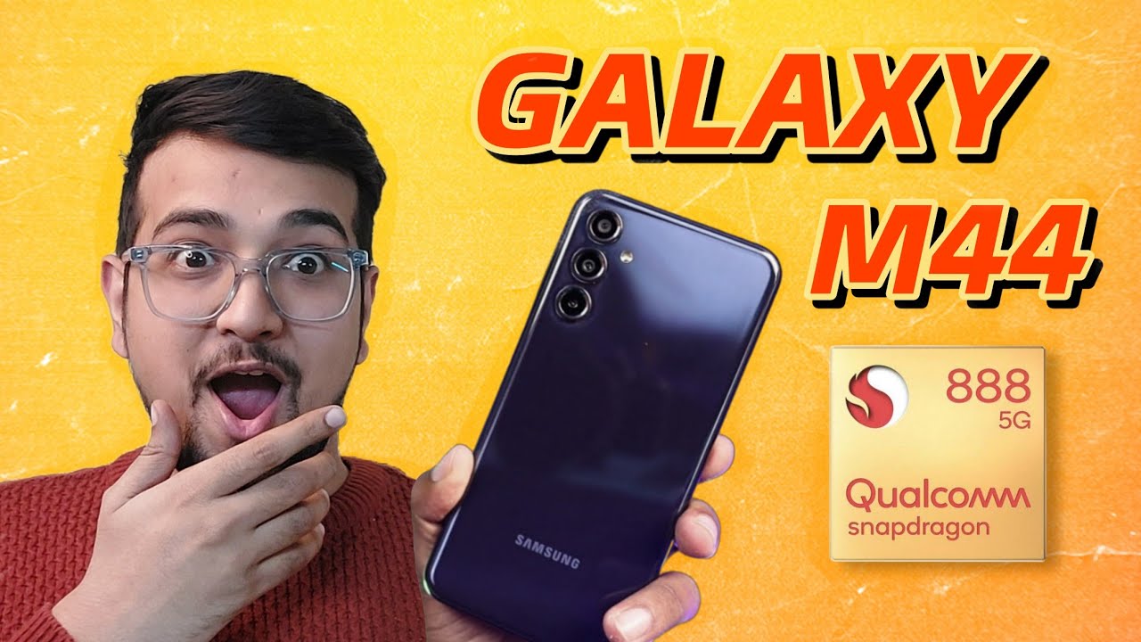 Samsung Galaxy M44 5G - First Look | Price in india | Snapdragon 888. - YouTube