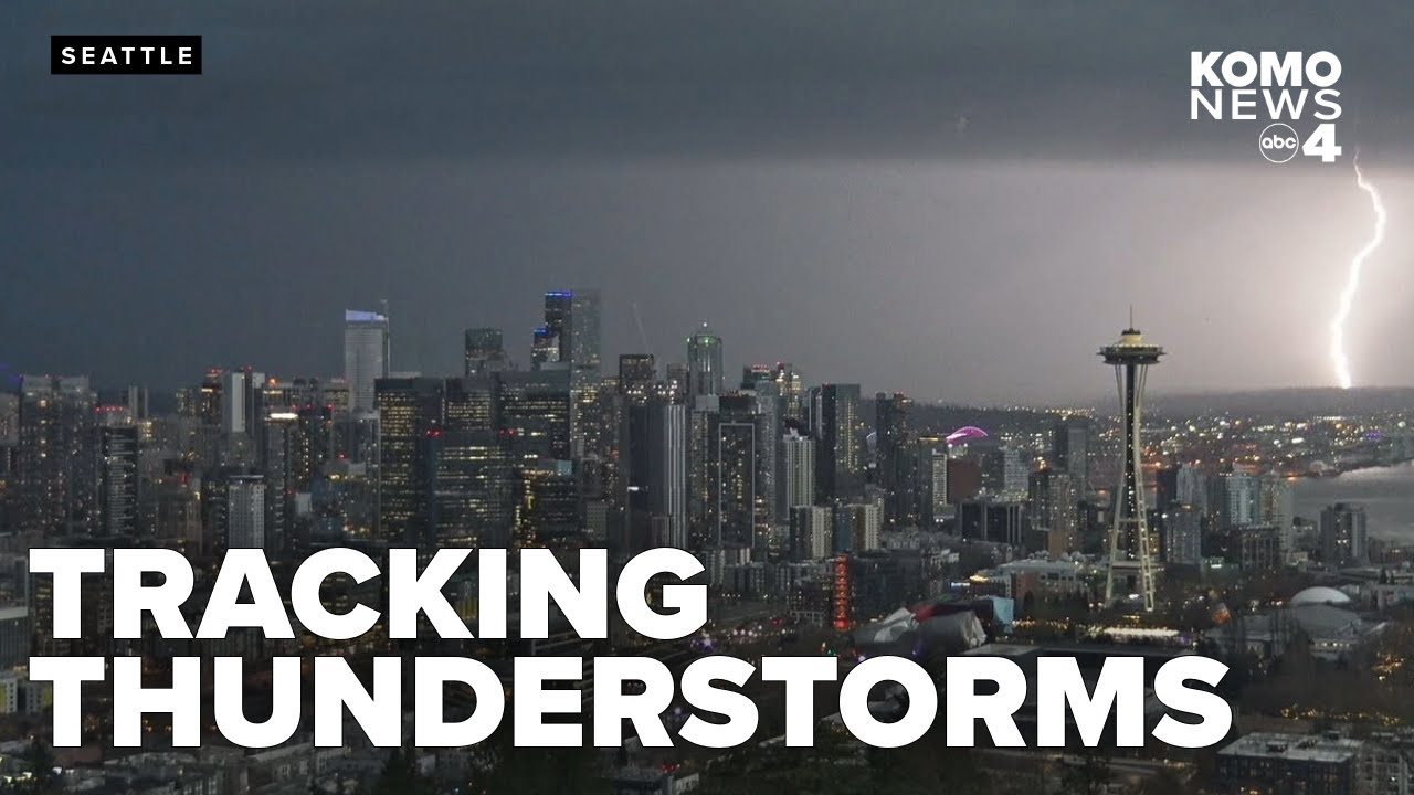 LIVE: Tracking strong thunderstorms moving through western Washington ...