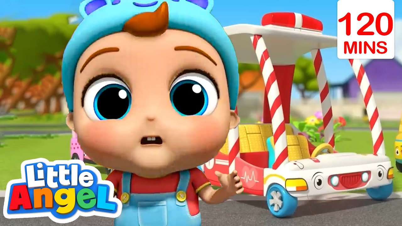 🚑 Wheels On The Ambulance KARAOKE! 🚑 | BEST OF LITTLE ANGEL! | Sing ...
