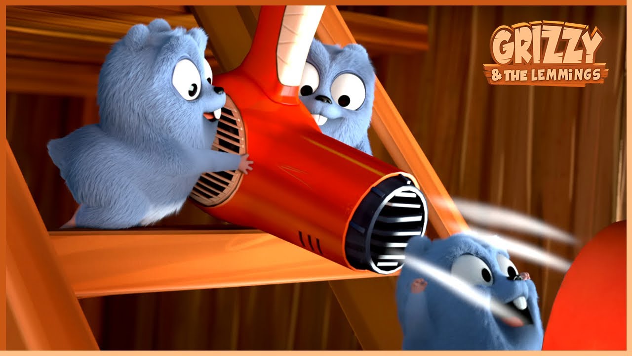 Lemmings Under Pressure | Grizzy & the lemmings Clip | 🐻🐹 Cartoon for ...