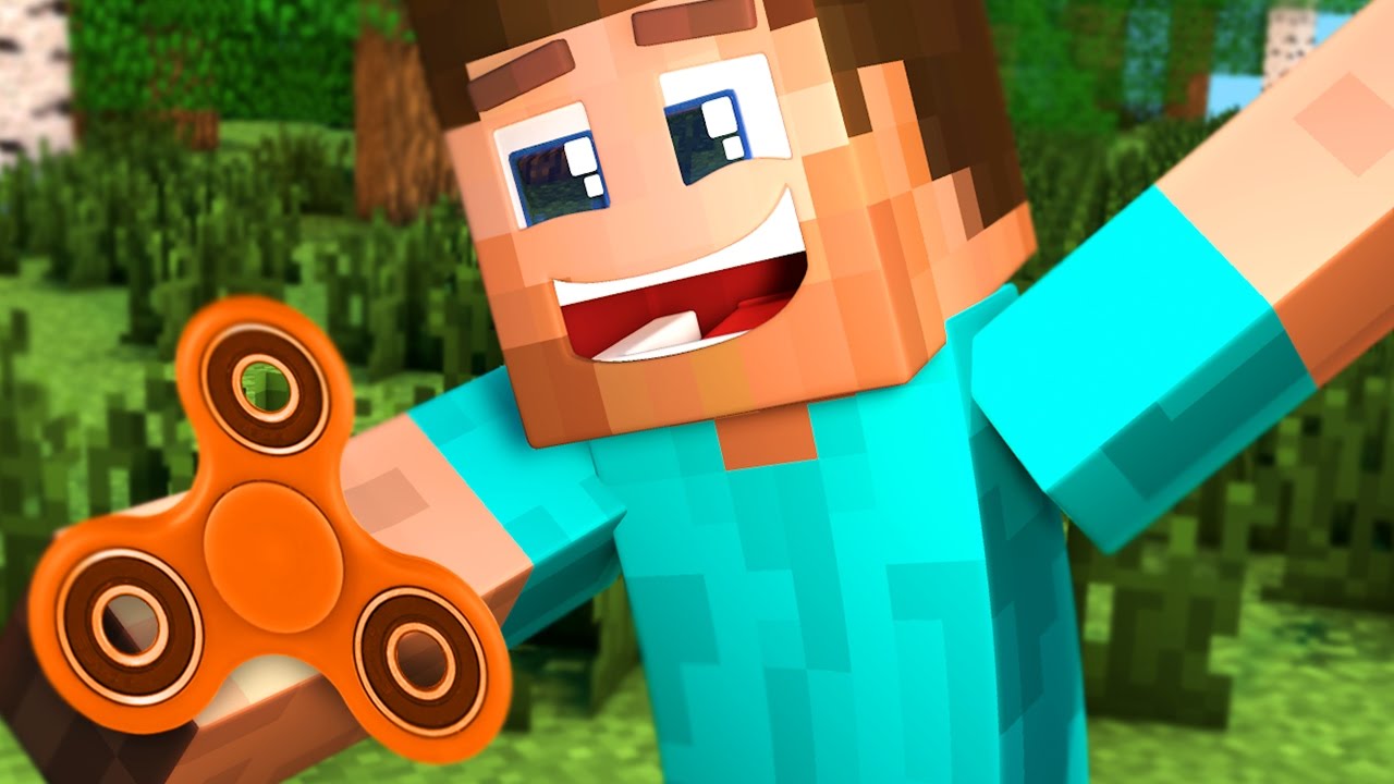 FIDGET SPINNER IN MINECRAFT! | Minecraft Roleplay - YouTube
