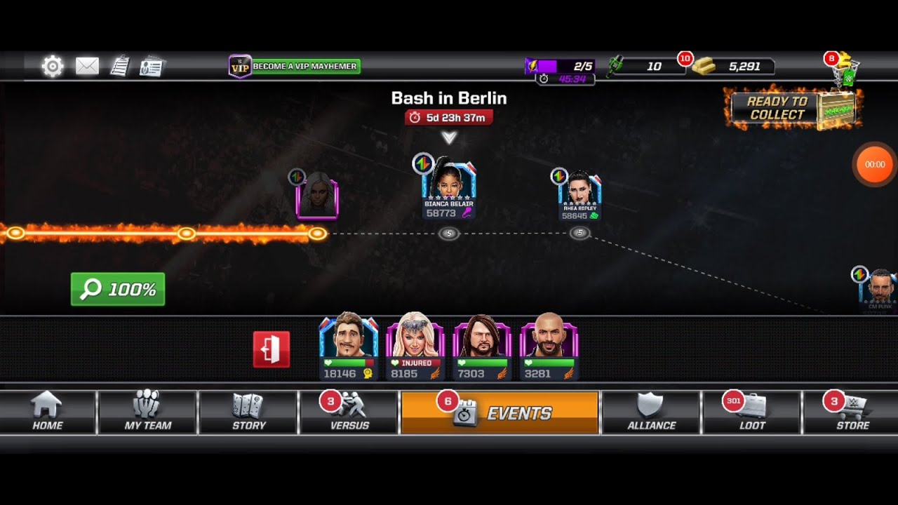 Ultra Event : Bash in Berlin - women's road | WWE Mayhem - YouTube