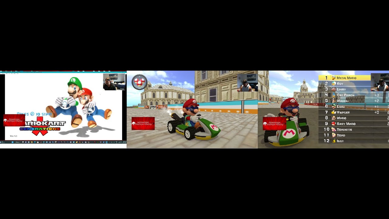 Mario Kart 8 Generations 3DS Wuhu Loop Flower Mirror Cup Nintendo Wii U ...