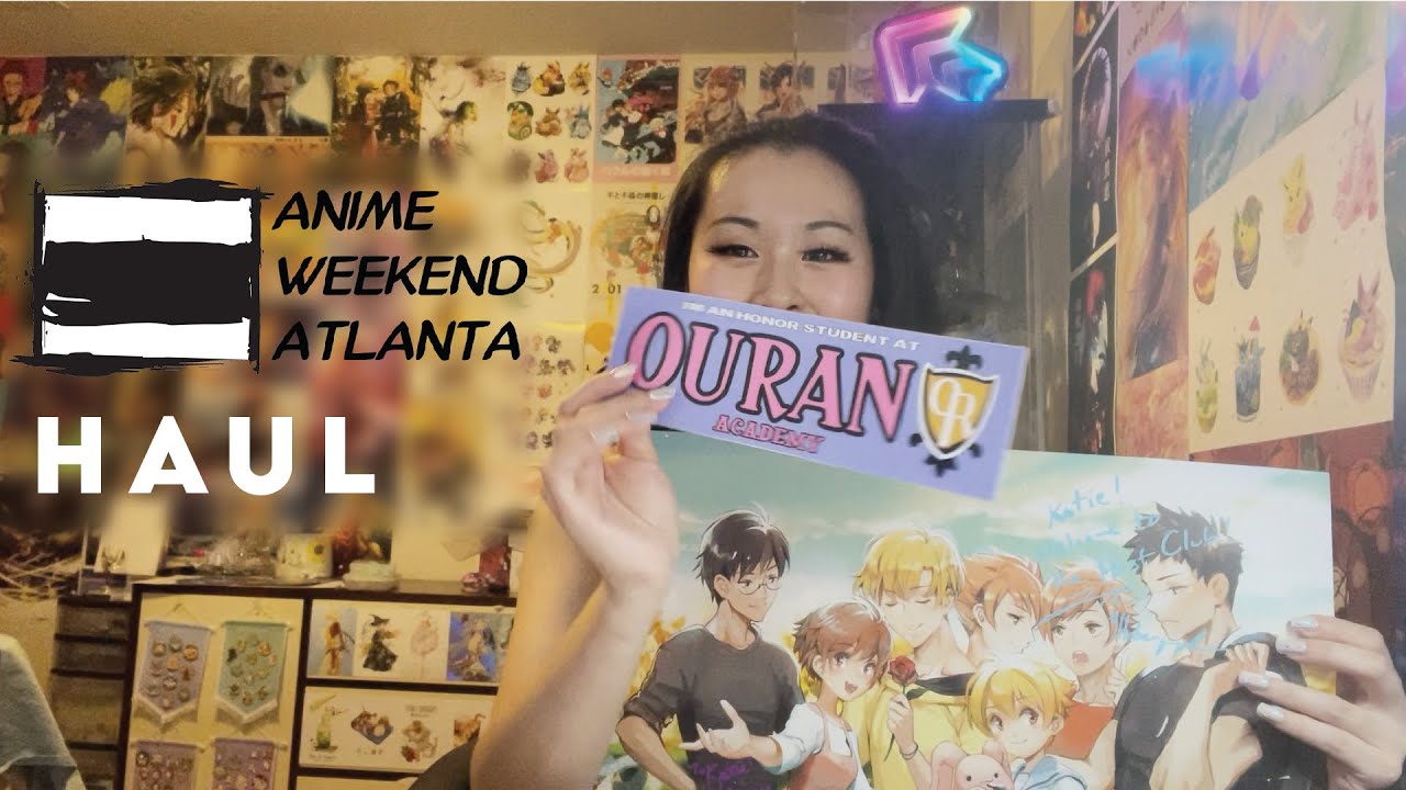 AWA (Anime Weekend Atlanta) 2022 Haul - YouTube
