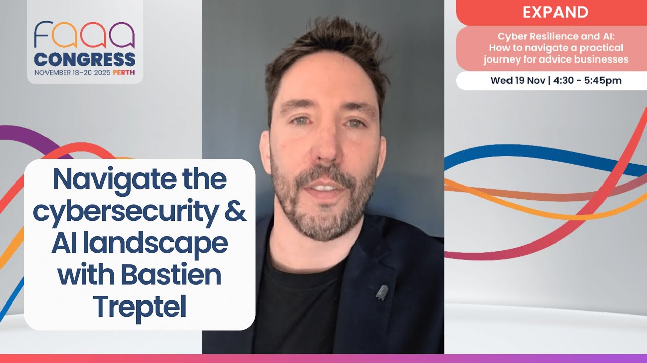 Navigate the cyber and AI landscape with Bastien Treptel - YouTube