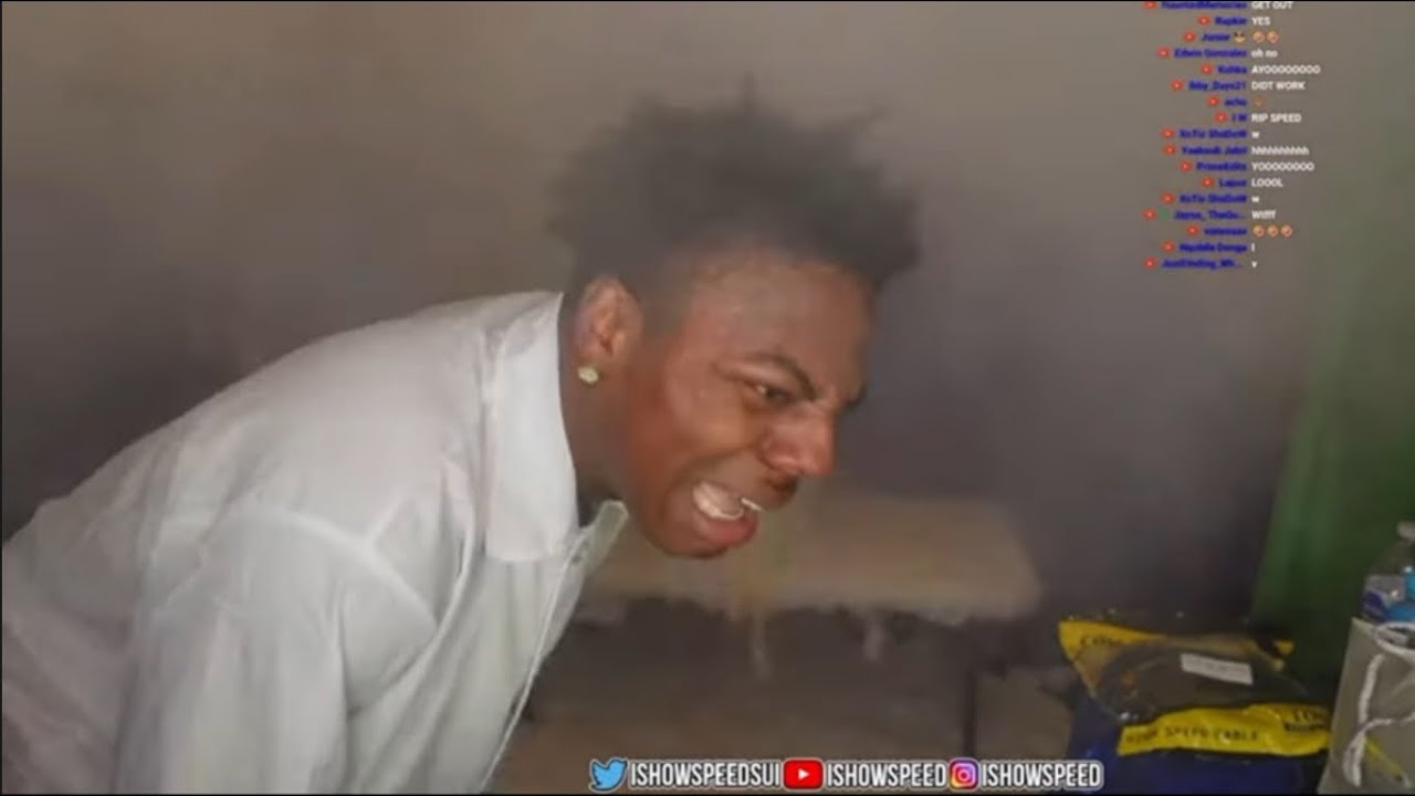 Ishowspeed Does Elephant Toothpaste Experiment - YouTube