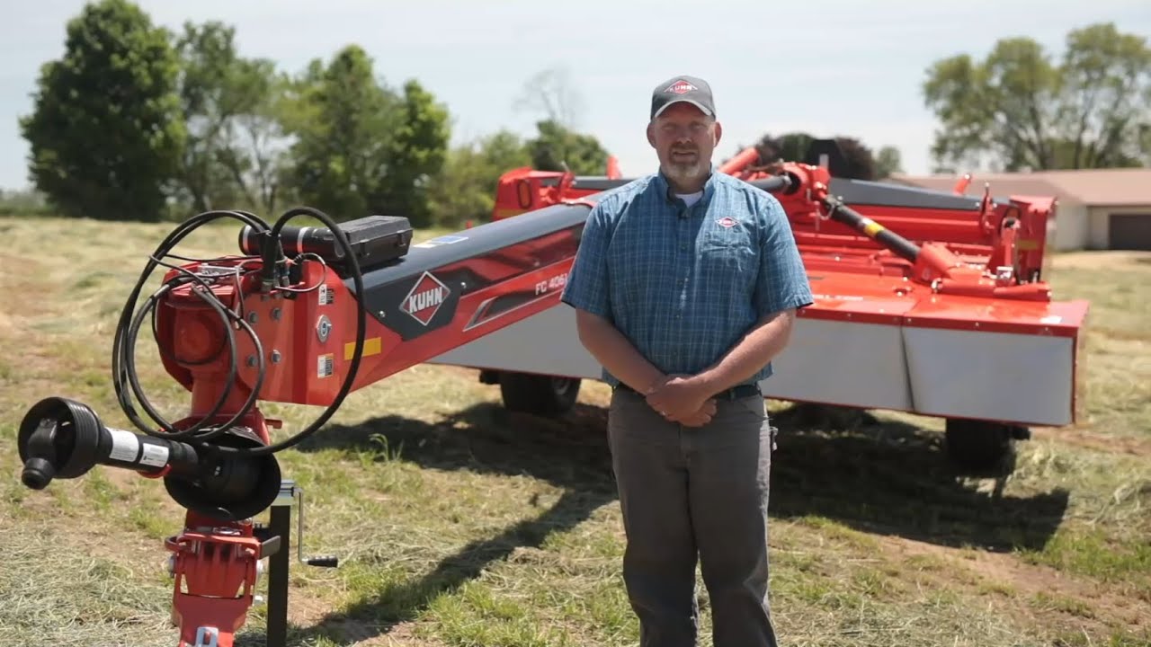 KUHN FC 61 TC Series Mower Conditioners - Product Review with Ben ...