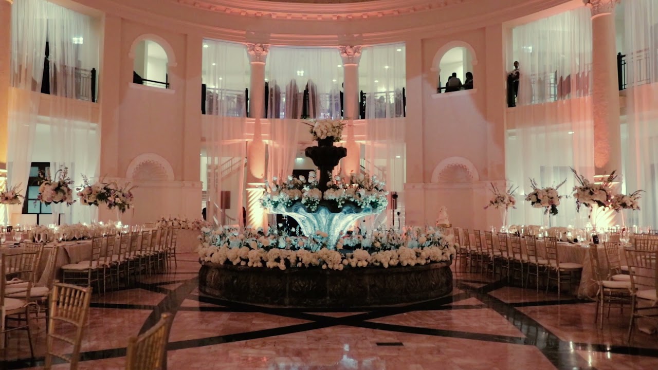 Wedding at the Hotel Colonnade in Coral Gables - YouTube