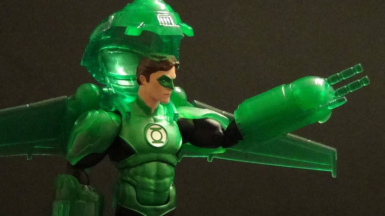 Green Lantern Hal Jordan DC Icons Action Figure Review - YouTube
