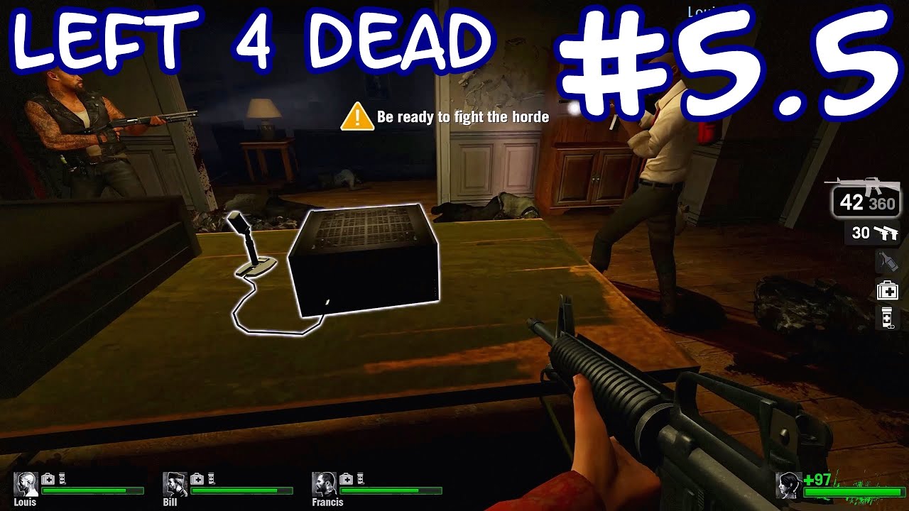 Left 4 Dead - Blood Harvest - Farmhouse Finale (Part 5.5) - YouTube