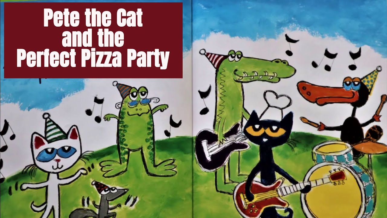 Storytime Anytime: "Pete the Cat and the Perfect Pizza Party" - YouTube
