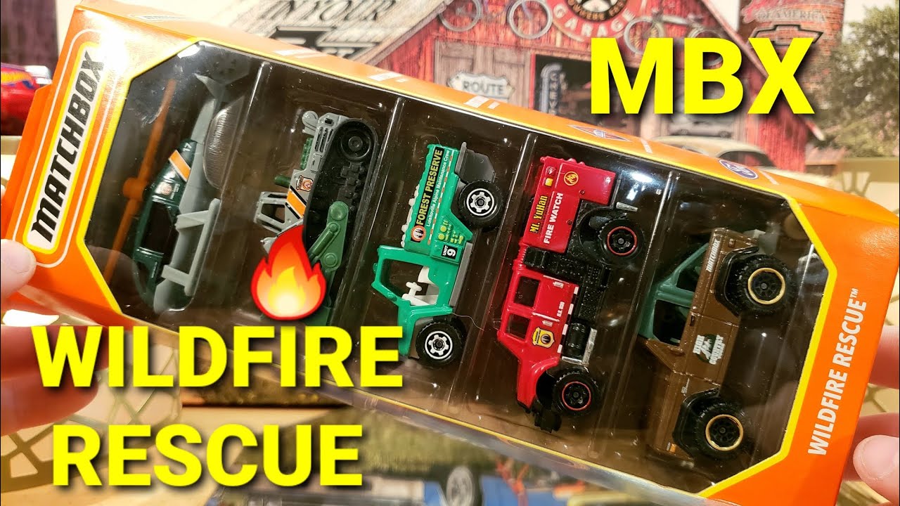 MATCHBOX WILD FIRE RESCUE !...🔥🧡🔥 - YouTube