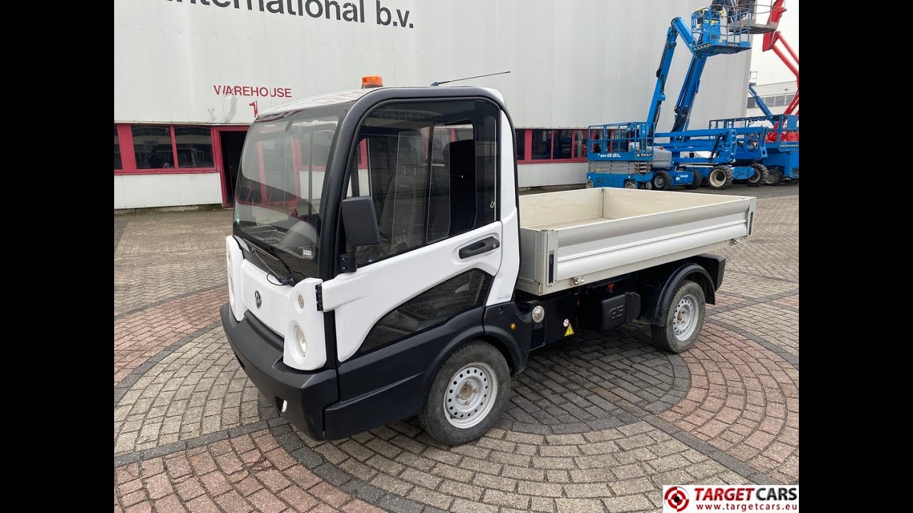 782792 GOUPIL G5 ELECTRIC UTILITY VEHICLE UTV TIPPER KIPPER 2018 WHITE ...