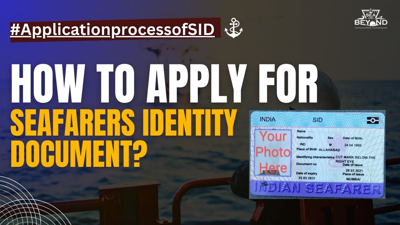 Seafarers Identity Document- What it is and how to apply for it? - YouTube