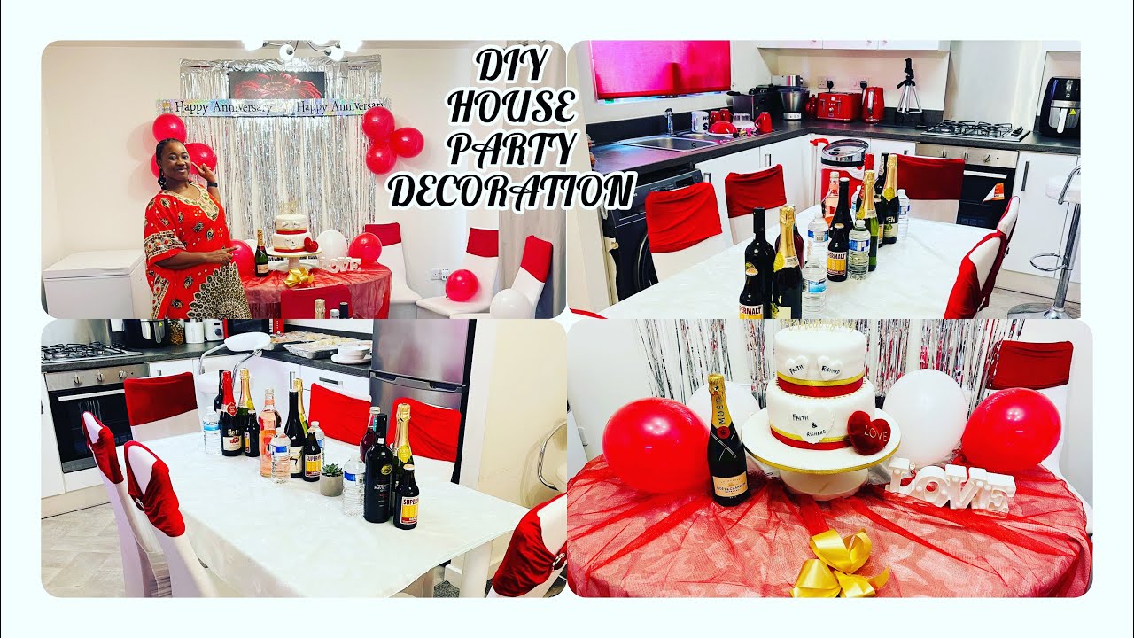DIY CHEAP HOUSE PARTY DECORATION : BEST HOUSE PARTY DECORATION FOR ...