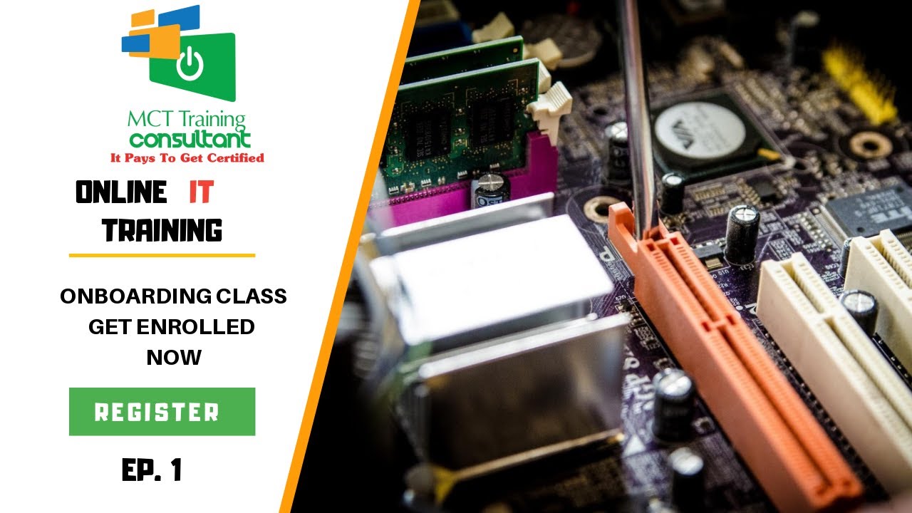 Distance IT Online Training Program OnBoarding MCT training Consultant ...