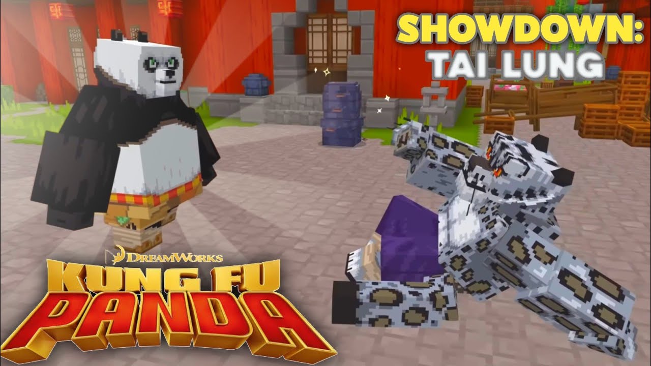 TAI LUNG KEMBALI: Pertarungan Sengit Tai Lung vs Po - Minecraft Kung Fu ...