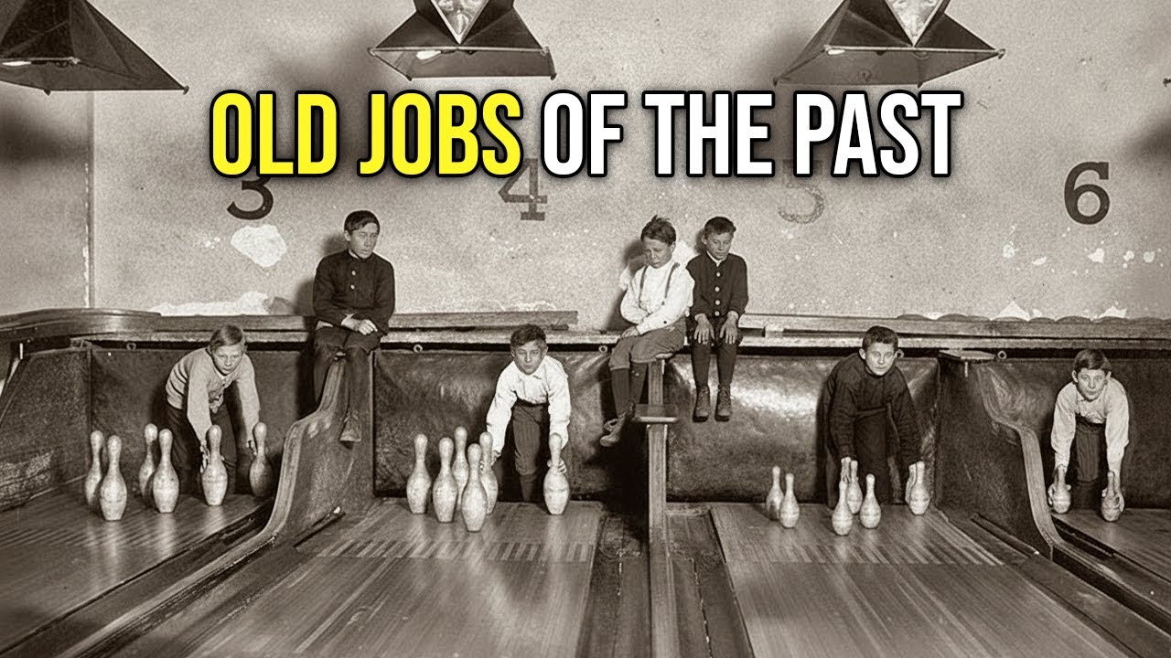 18 Old American Jobs That Sound Fake But Were Totally Real - YouTube