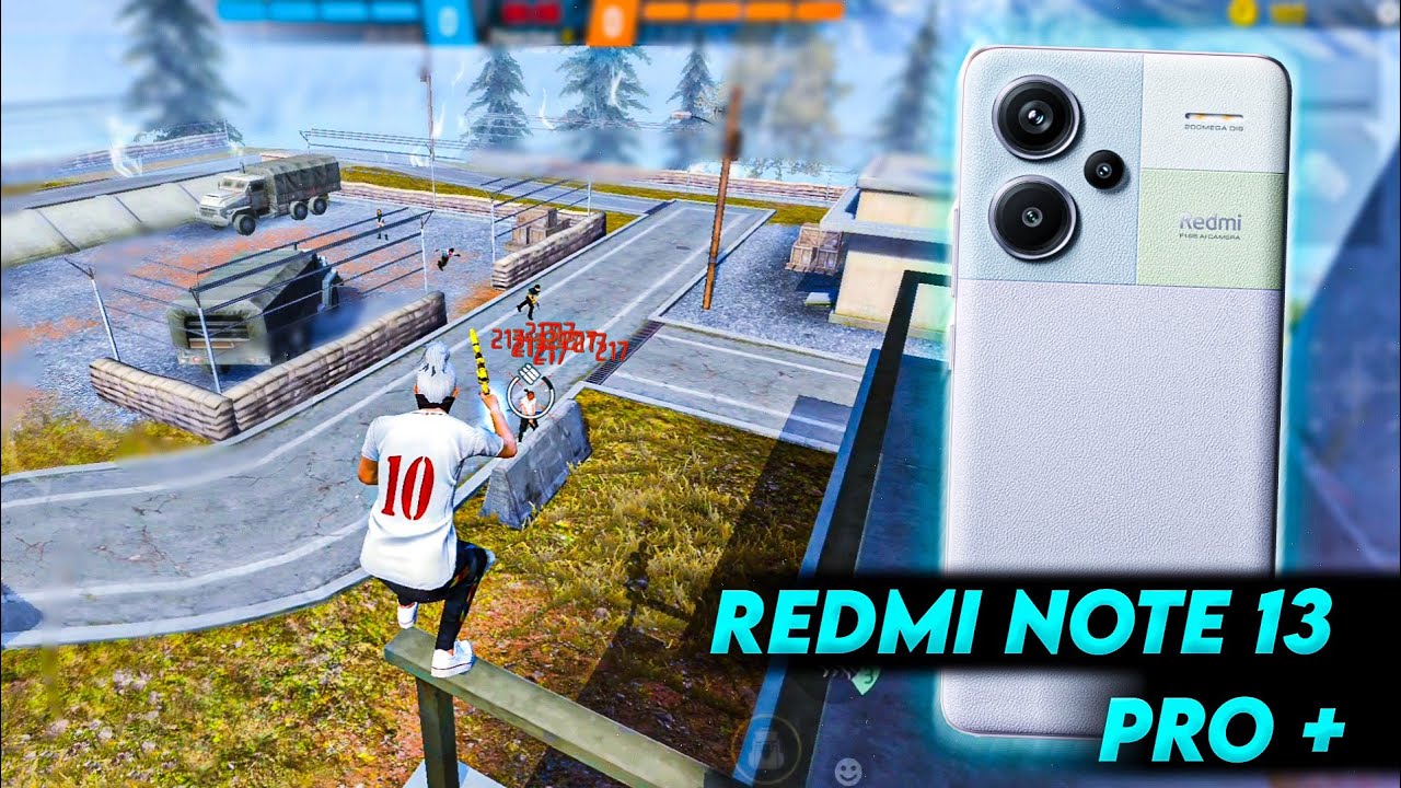 Redmi Note 13 Pro+ Gaming test 🔥 Redmi Note 13 Pro+ Free Fire Gameplay ...