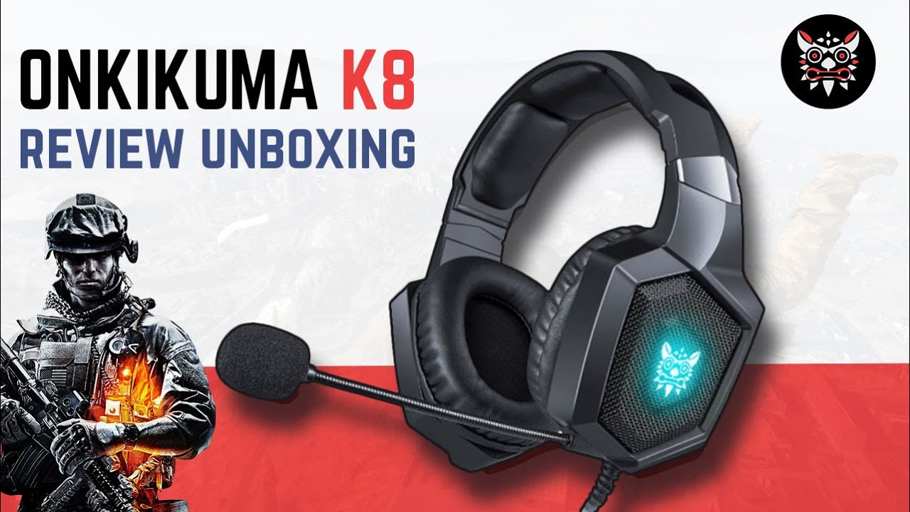 Onikuma K8 || HeadSets GAMER || REVIEW / UNBOXING - YouTube
