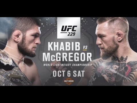 UFC | Khabib Nurmagomedov vs Conor Mcgregor | October 6, 2018