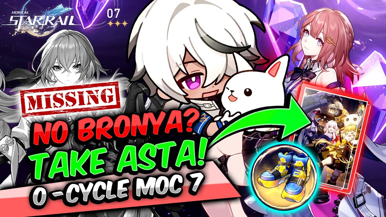 ZERO Cycles without Bronya? Take Asta instead! MoC 7 Honkai Star Rail 0 ...